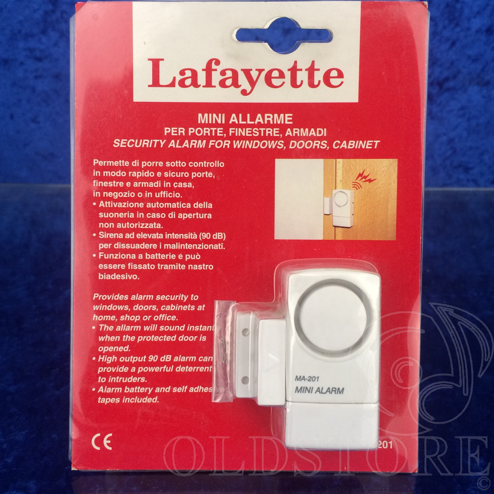 LAFAYETTE MA-201 MINI ALLARME PORTE FINESTRE ARMADI HOME SECURITY ...