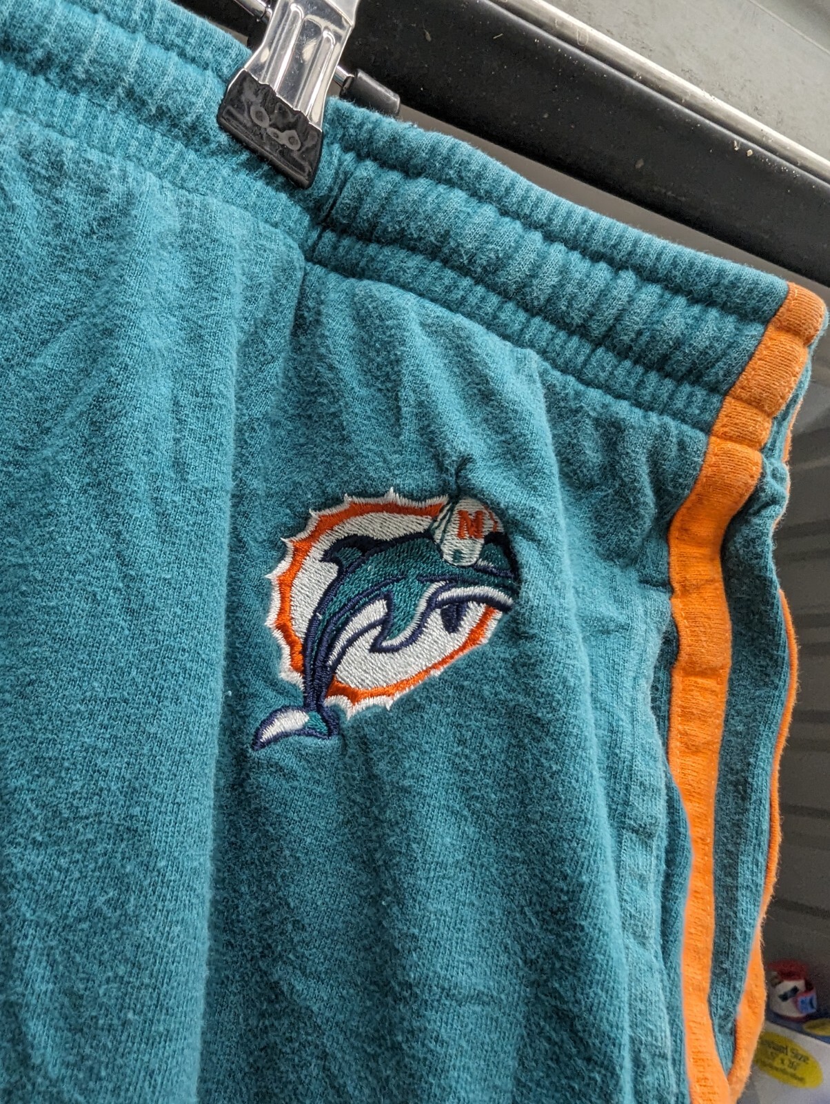 Vintage 2001 Miami Dolphins Season Logo Team Used Sweatpants Warmup XL ...