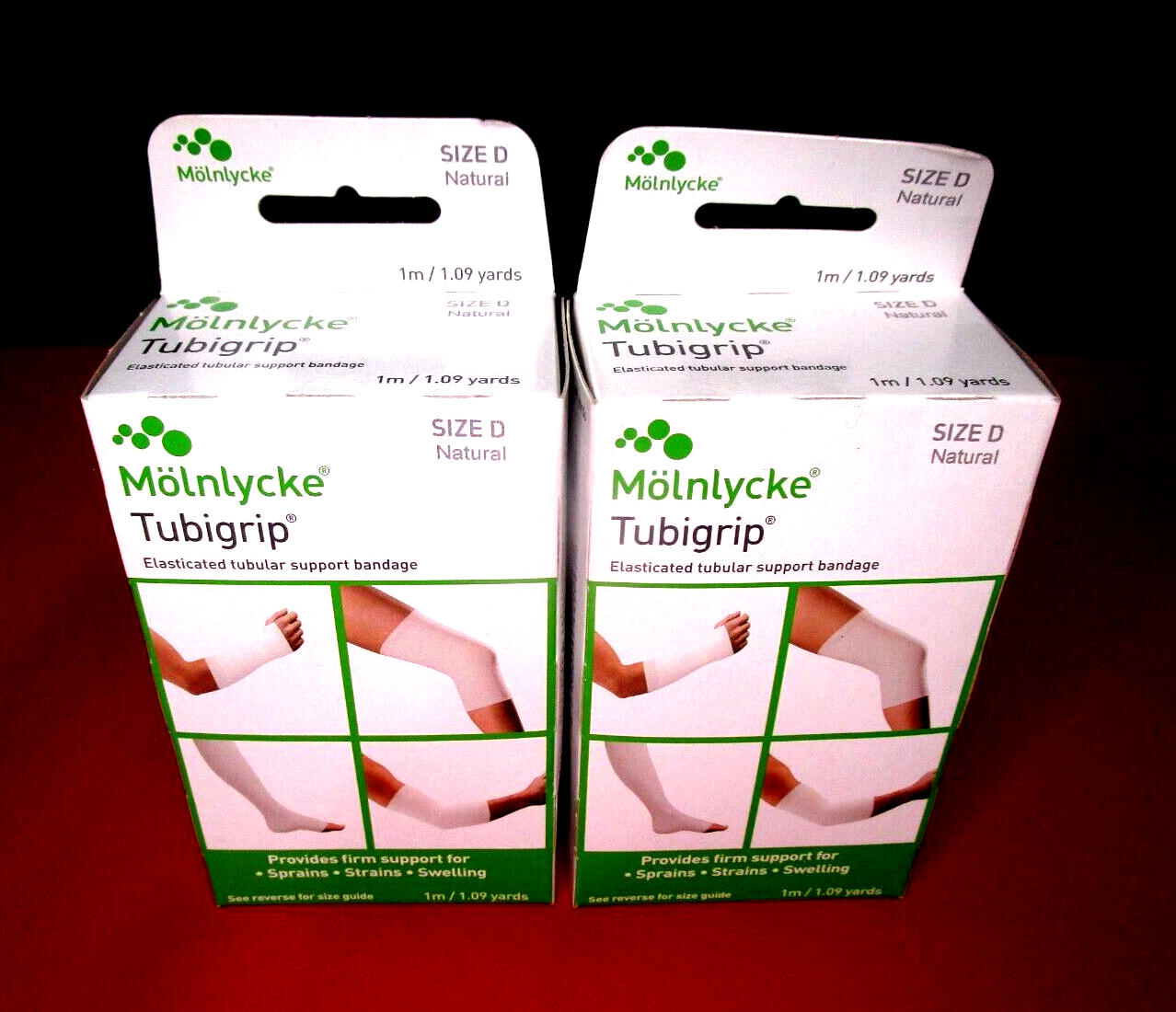 SZ D Natural~Molnlycke TUBIGRIP Elasticated Tubular Support Bandage~(2 ...