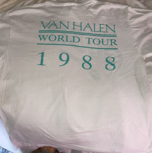 Van Halen OU812 Tour Shirt 1988 XL | eBay