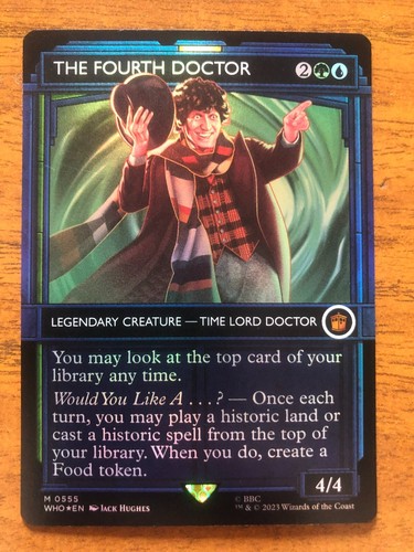 The Fourth Doctor - Doctor Who - MTG - 0555 | eBay Australia