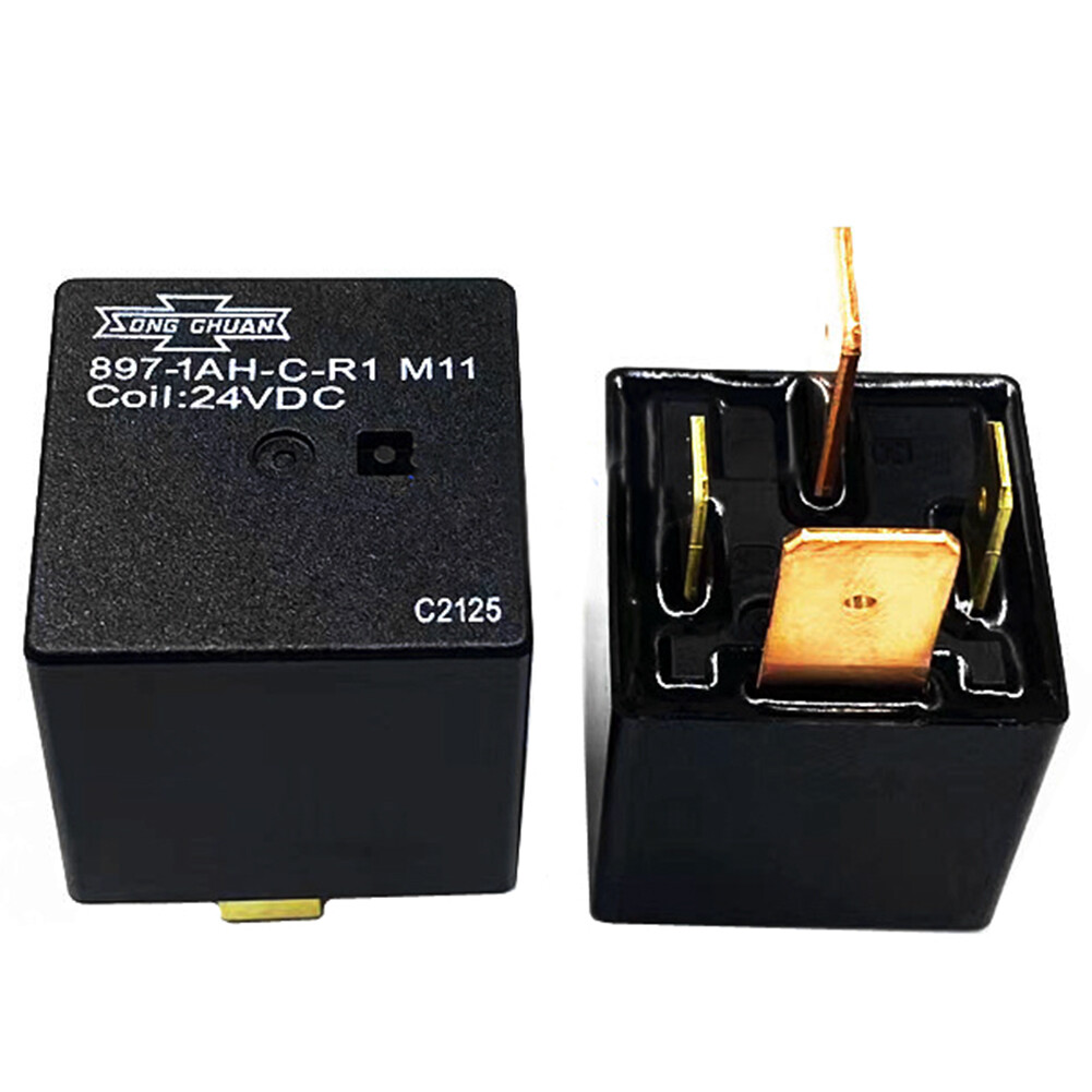 2Pcs Song Chuan 897-1AH-C-R1 M11 24VDC Automotive Relay 4Pins | eBay