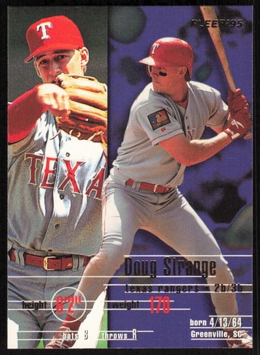 1995 Fleer #297 Doug Strange Texas Rangers | eBay