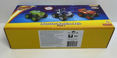 3 Pack Blaze Monster Machines Pals Die Cast Trucks Car Toy Gift Fisher ...