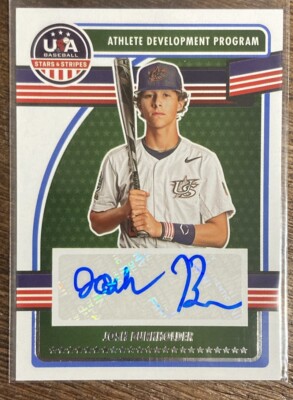 2023 Panini USA Baseball Stars & Stripes - Josh Burkholder Signatures ...