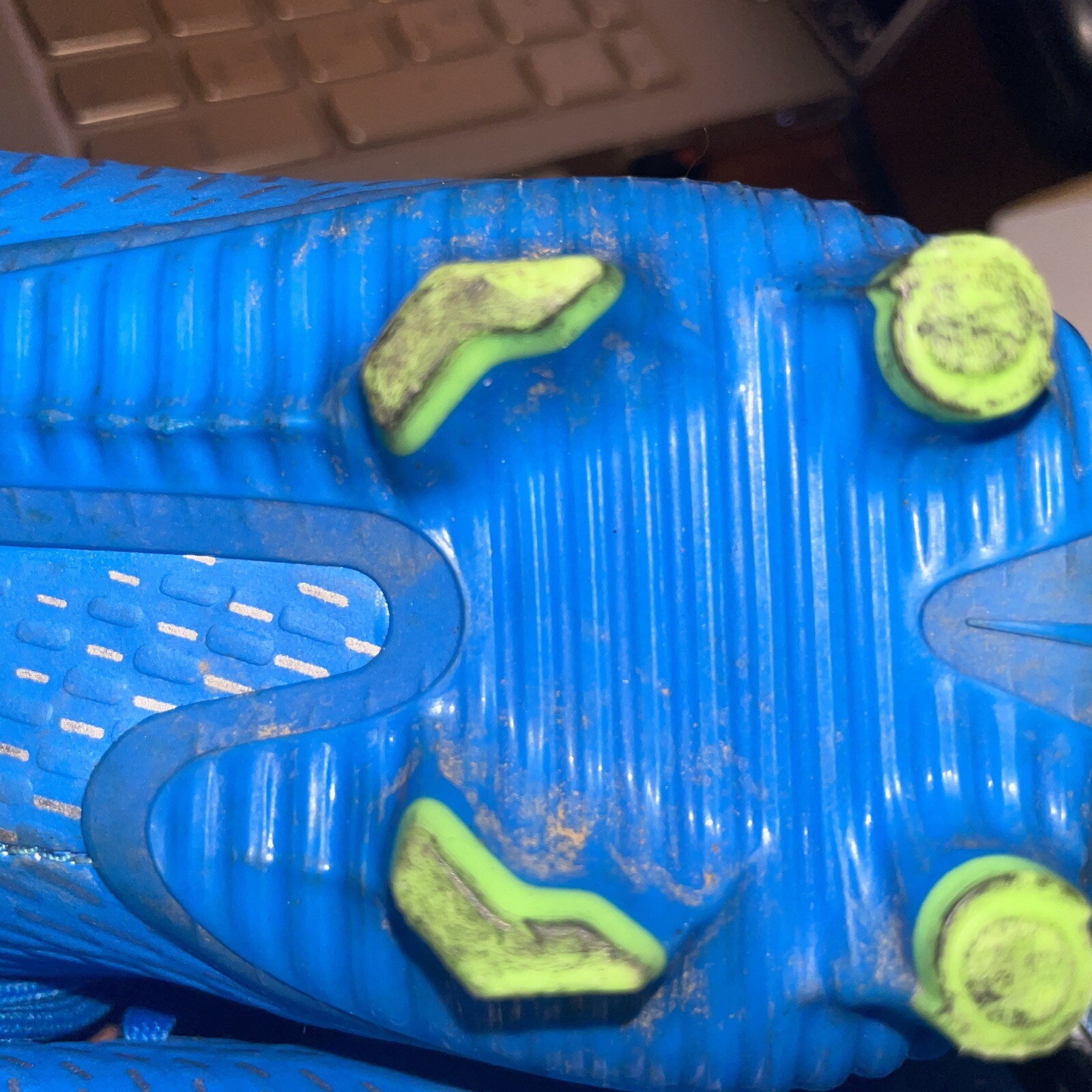 Nike Phantom GT Elite FG Blue Soccer Cleats 4.5Y CK84… - Gem