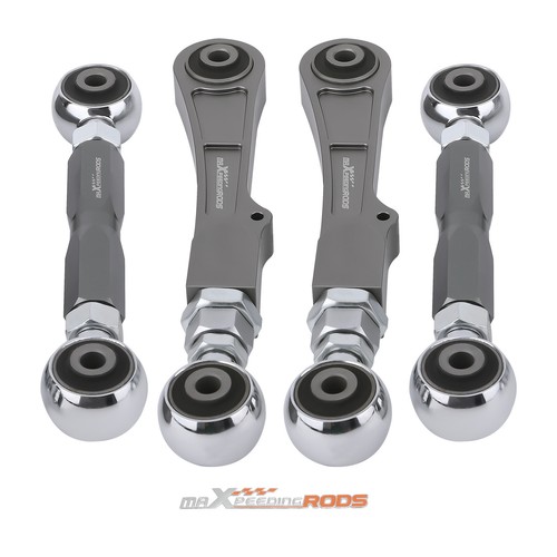 4x Rear Adjustable Camber & Toe Arms Kit for 2016-2022 Tesla Model X ...