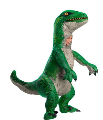 Inflatable Velociraptor Kid's Halloween Costume | eBay
