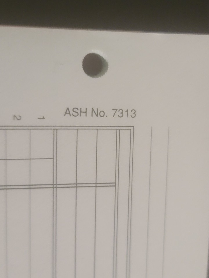 (50 SHEETS) 13 COLUMN 11 x 16 3/8" 3-ring Ledger Accounting Work GREEN ...
