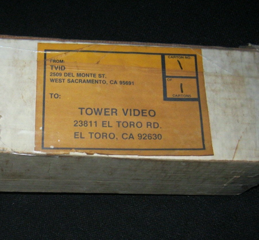 Original LAST RESORT Single Fold Video Style CHARLES GRODIN Brenda ...