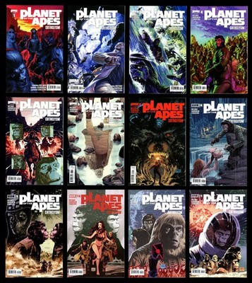 Planet of the Apes Cataclysm Comic Set 1-2-3-4-5-6-7-8-9-10-11-12 Lot ...