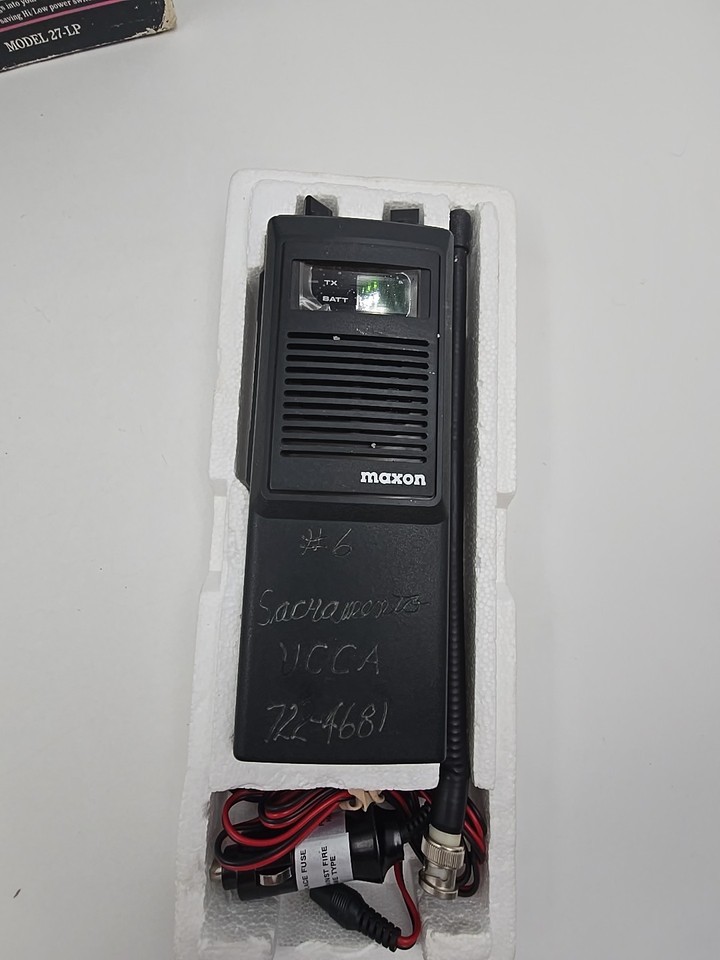 Maxon Citizens Band Radio CB Model 27-LP 40 Channel 5-Watt | eBay