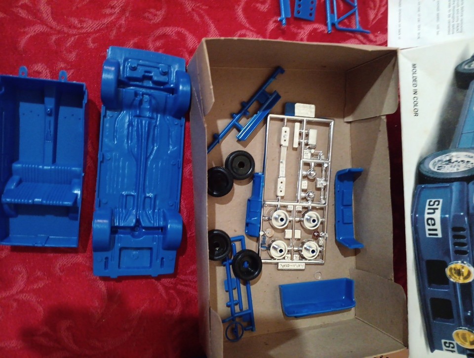 M3C Complete Monogram 1/24 Ford Capri Group II 2 Race Car Opened Box ...