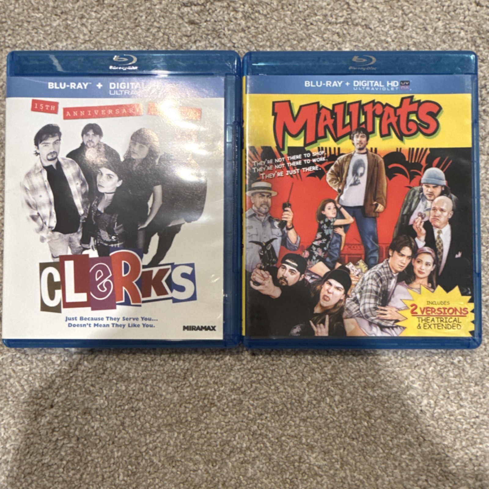 MIRAMAX Clerks 15th Anniversary & Mallrats Blu-ray Set Digital Copy ...