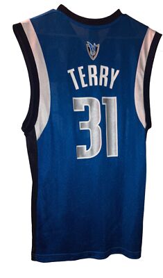 Jason Terry Dallas Mavericks NBA Jersey P Diddy Rare Men M Adidas Jet ...