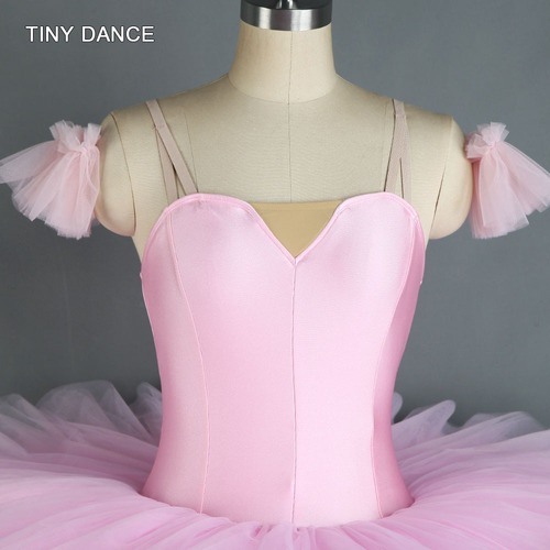 Pink/Blue Tutu Pre-Professional Ballet Dance Tutu Bodice V Neck ...