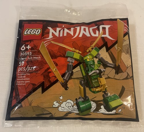 New & Sealed LEGO Ninjago Lloyd Suit Mech 30593 Polybag | eBay
