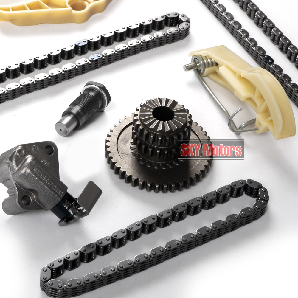 13x Timing Oil Pump Chain Tensioner Kit For AUDI A3 A4 A5 VW GLI Tiguan ...
