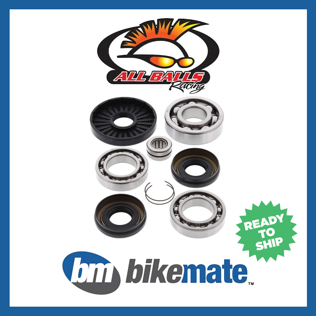 Differential Bearing Seal Kit Front for KAWASAKI KAF 400 Mule 610 2007 ...