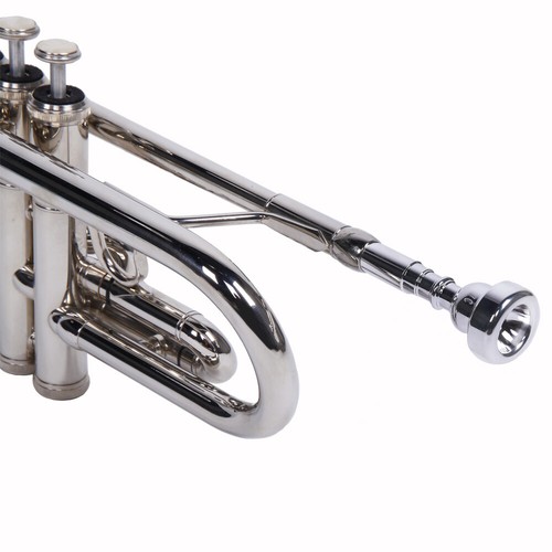 NewNickelplated Drop B Adjustable Trumpet Gloves Set Silver | eBay