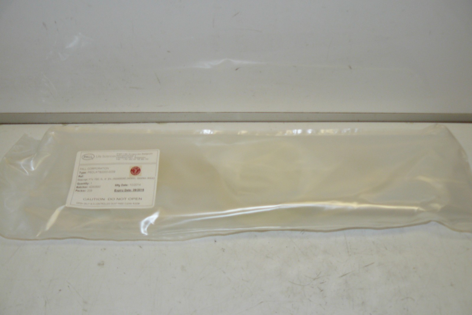 PALL PSDUATS0000-0009 PSD FILM POWDER BAGS 5 LITER 4" CLAMP PTV PSD NEW ...