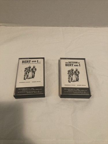 Lot of 2 Bert and I Cassette Tapes Tim Sample, Bob Bryan, Marshall ...