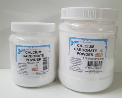 Jens - Calcium Carbonate powder for Cats and Dogs 1.3kg Jar -Additive ...