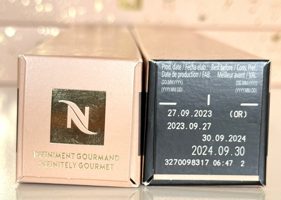 100x Nespresso Infiniment Gourmand Hazelnut ORIGINAL Line - Limited ...
