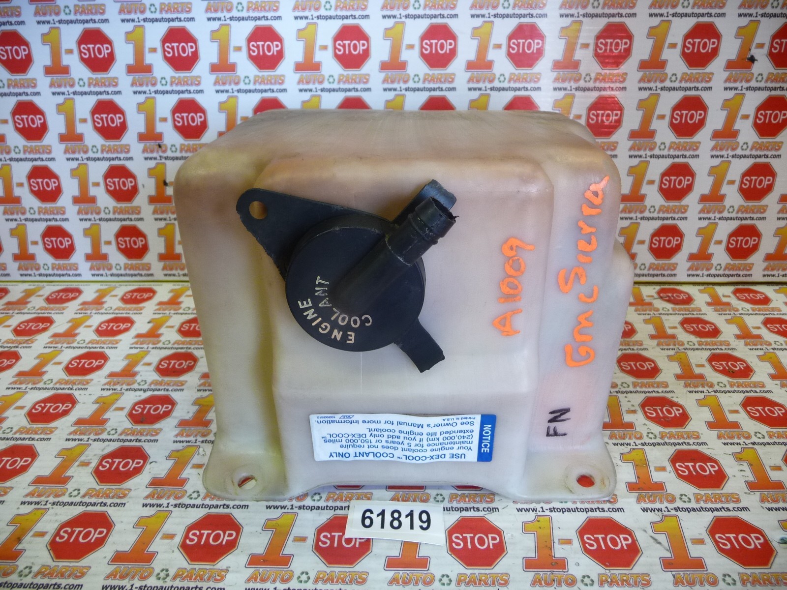 1992-1999 CHEVROLET SUBURBAN 1500 2500 COOLANT BOTTLE RESERVOIR ...