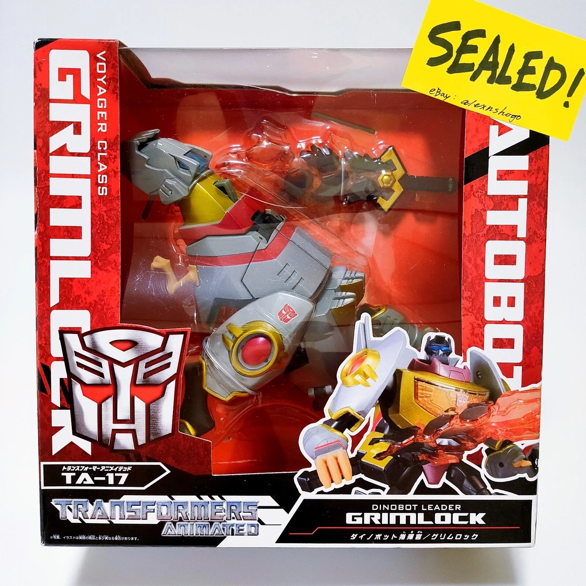 Grimlock Transformers Animated