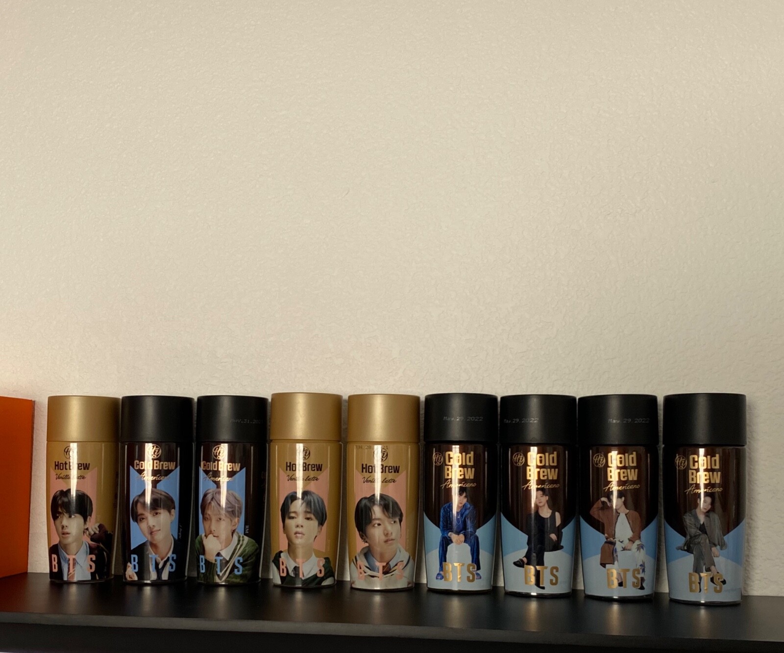 BTS Coffee Cold Hot Brew Map Of The Soul 7 Version Empty Bottle Jimin V ...