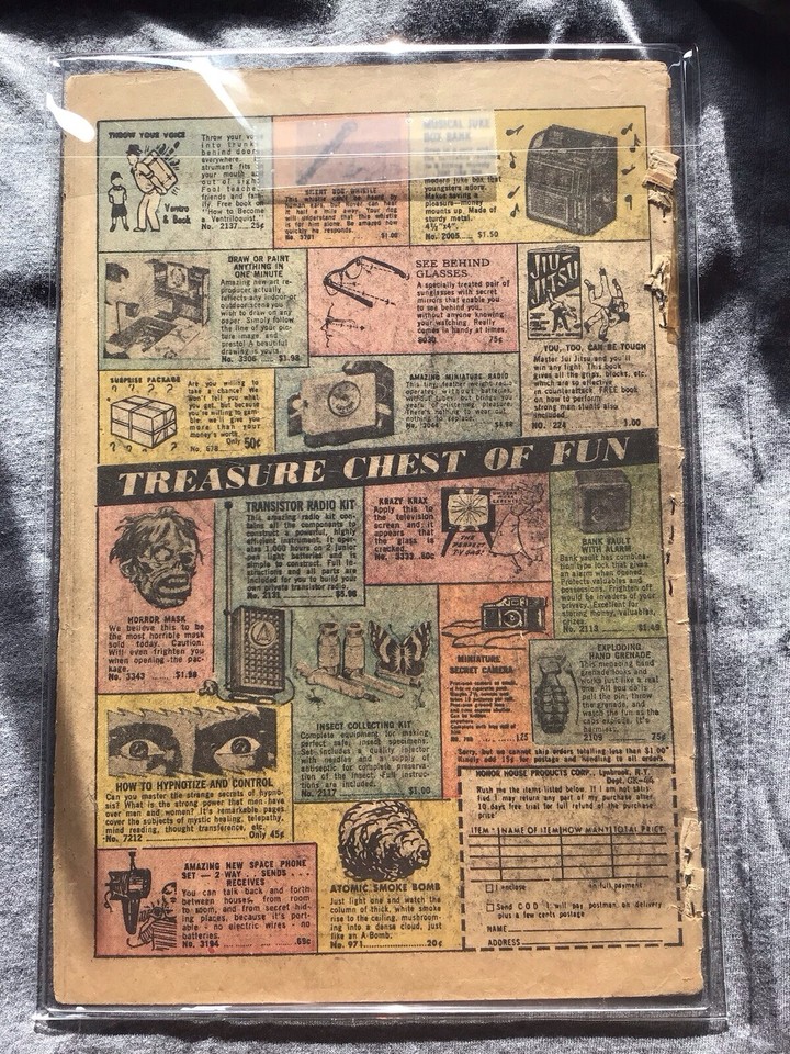 Fantastic Four #3 - Marvel Comics 1962 - 1st FF costume and The Baxter ...