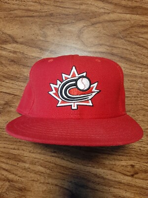 Canada WBC New Era Fitted Hat Size 7 3/4 World Baseball Classic Flag ...