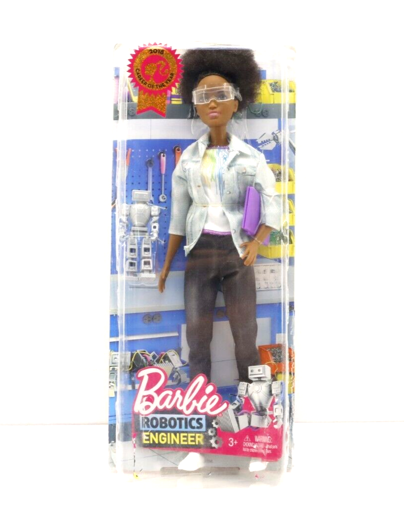 Barbie Careers Robotics Engineer Doll African American Career of the ...