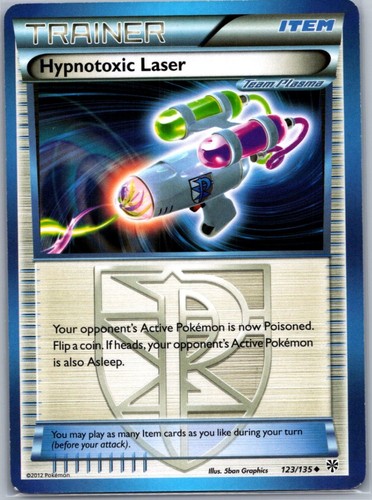 Hypnotoxic Laser (Team Plasma), Plasma Storm, 123/135, Uncommon, LP | eBay