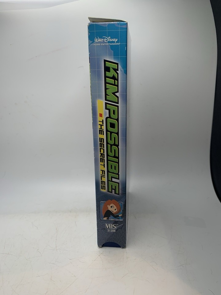 Kim Possible - The Secret Files (VHS, 2003) Disney Channel 786936222203 ...