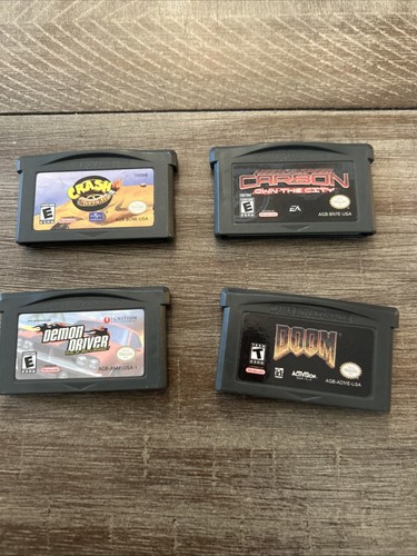 Crash Nitro Kart. Doom. Demon Driver. Need For Speed Carbon. Gameboy ...