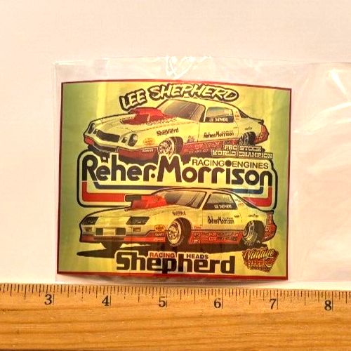 Lee Shepherd REHER-MORRISON PRO STOCK WORLD CHAMPION Gold Mirror ...