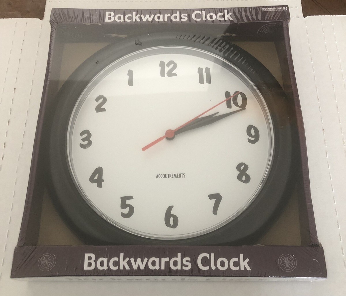 Backwards Clock