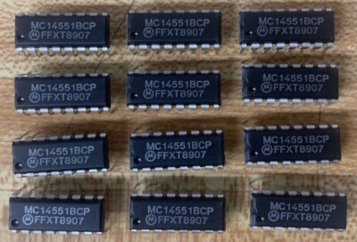 12x Motorola MC14551BCP FFXT8907 Quad 2 Input Analog Multiplexer | eBay