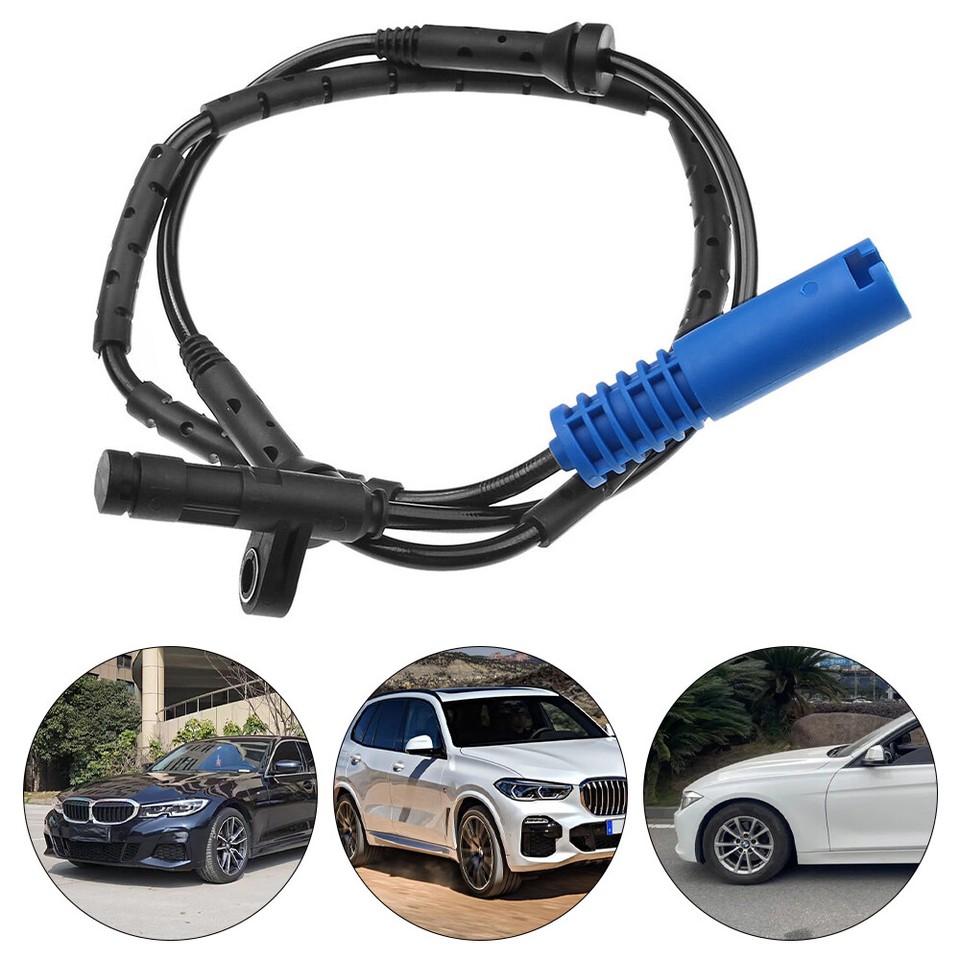 2X Rear L&R ABS Wheel Speed Sensor For MINI ONE COOPER S R50 R52 R53 ...