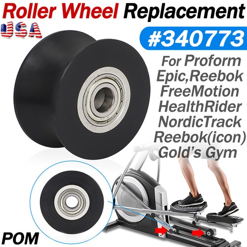 Elliptical Roller Wheel 340773 For Proform, FreeMotion, HealthRider ...