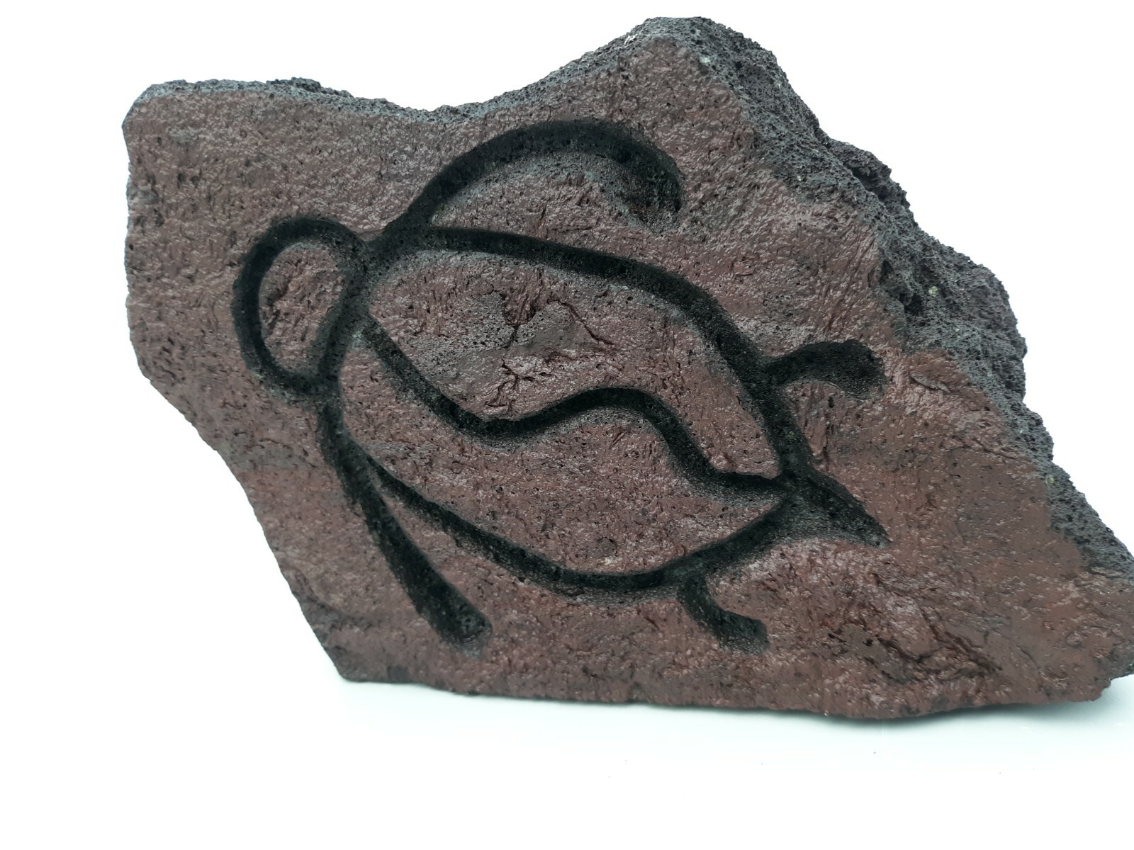 Honu turtle Petroglyph Art Hawaii Tiki Bar Hawaiian Hieroglyph Rock ...