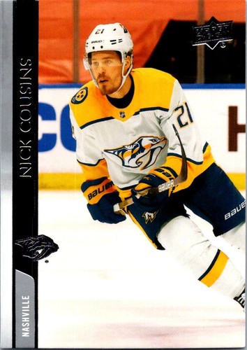 2020-21 Upper Deck Nick Cousins #577 Nashville Predators | eBay