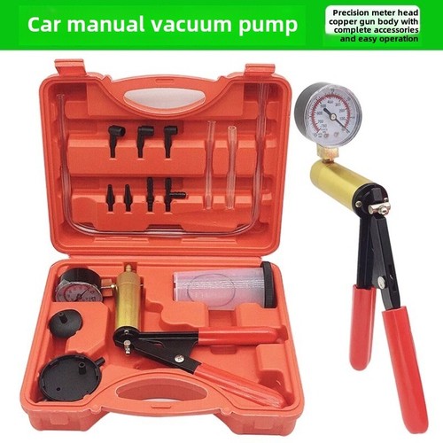Car Hand Tool Vacuum Bleeding Brake Fluid Bleeder Tools Pistol Pump ...