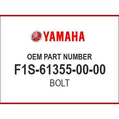 Yamaha BOLT F1S-61355-00-00 OEM NEW | eBay