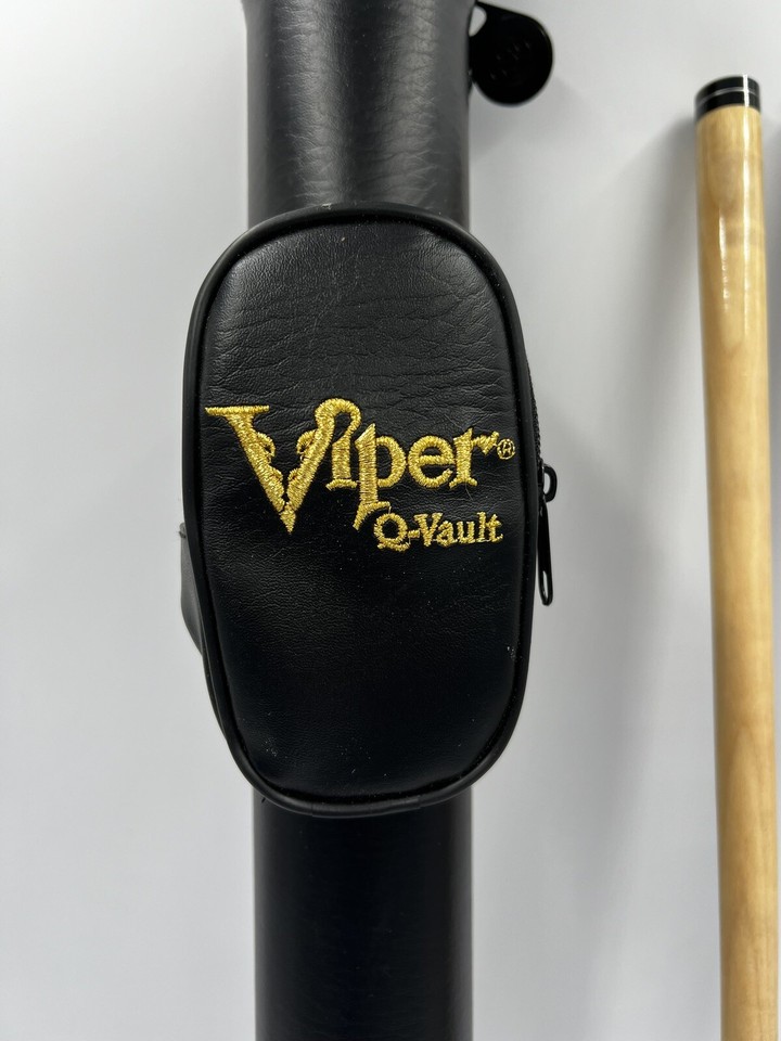 Viper Pro Series Q Vault 19 oz 58" Pool Cue Stick With Carrying Case ...