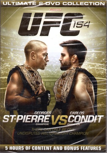 UFC 154 - SP-PIERRE VS CONDIT (2DVD) | eBay