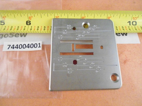 NEEDLE PLATE #744004001 NEW HOME 639,JD1004,JD1803-JD1822 VIKING ...
