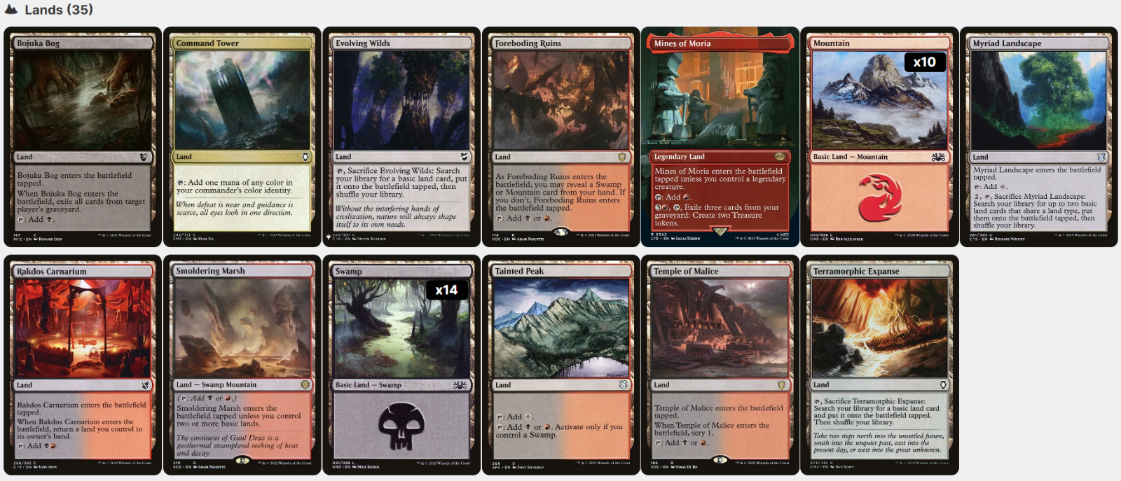 The Balrog, Durin's Bane LotR SACRIFICE Treasure Magic MTG Custom ...